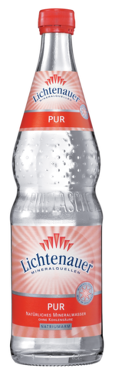 Lichtenauer Mineralwasser Pur - M. Hubauer GmbH