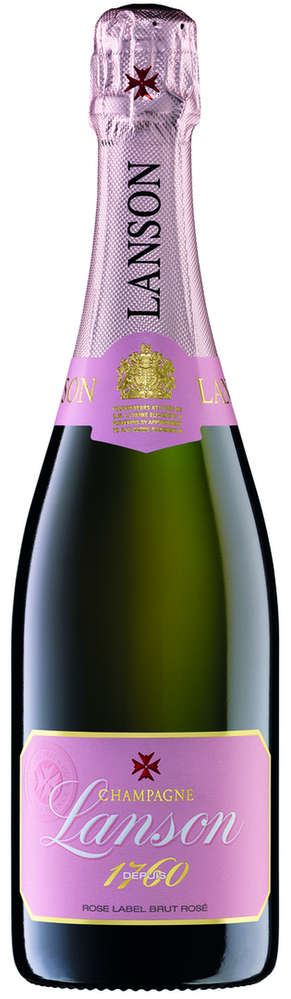 Champagne Lanson Rosé Label Brut - M. Hubauer GmbH
