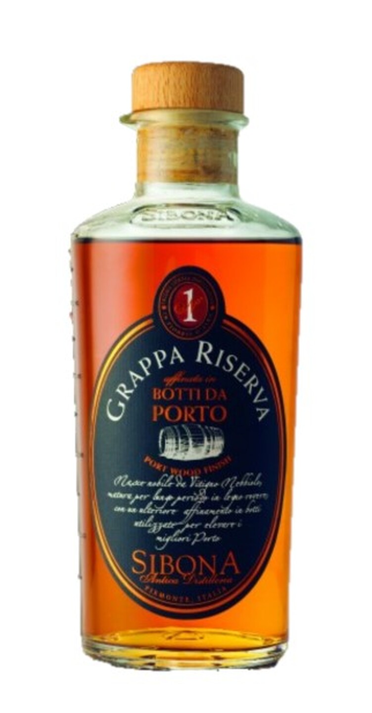 Sibona Grappa Riserva di Nebbiolo Port Wood Finished - M. Hubauer GmbH