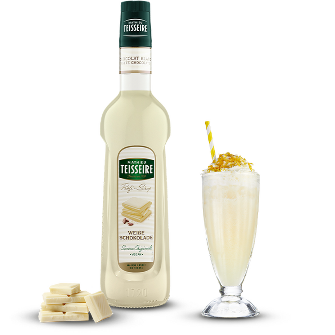 Mathieu Teisseire Weiße Schokolade Sirup - M. Hubauer GmbH