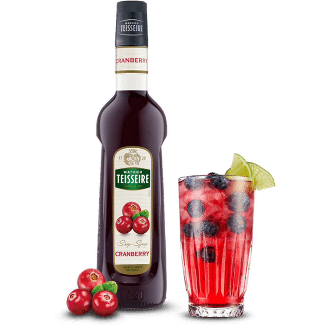 Mathieu Teisseire Cranberry Sirup - M. Hubauer GmbH